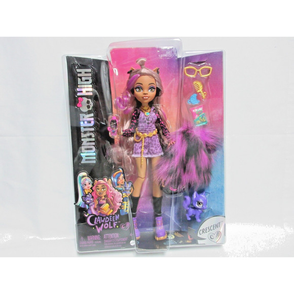 monster high | Toys | Monster High Clawdeen Wolf Doll With Pet Crescent ...